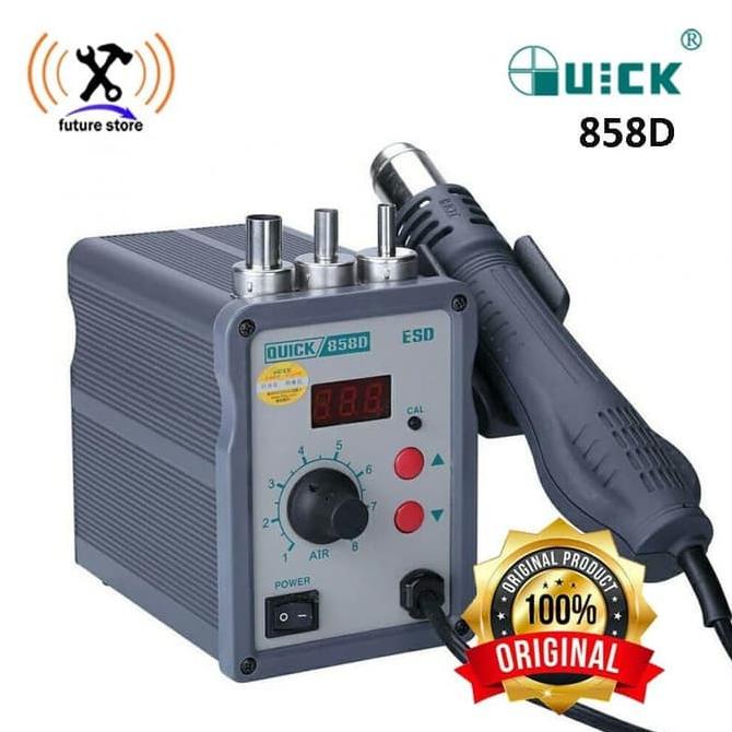 Jual Kiyos QUICK 858D SMD hot air Rework Station / Solder Uap Quick 858d Original 100% KB002 ...