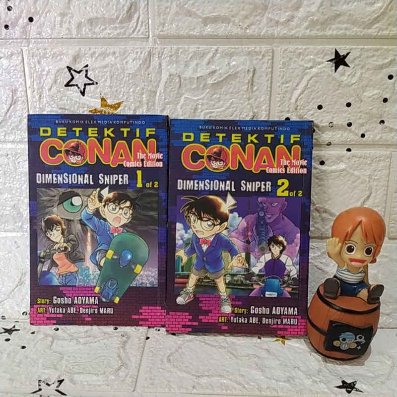 Jual Komik Detektif Conan The Movie Comics Edition Dimensional Sniper 1-2 | Shopee Indonesia