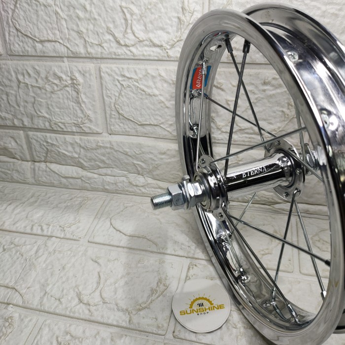 Jual Wheelset Velg Sepeda Anak 12 Araya Ban Depan Bmx Mini Dan Roda ...