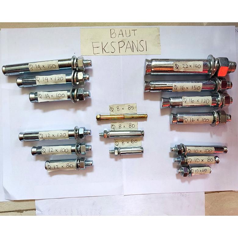 Jual New Baut Dynabolt M16 x 100 M16 x 120 M16 x 150 M22 x 150 - Baut Ekspansi - Baut Tanam ...
