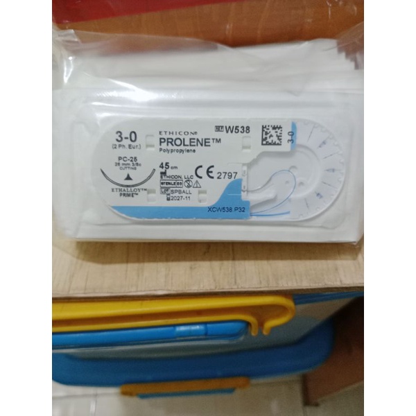 Jual prolene 3/0 per pcs | Shopee Indonesia