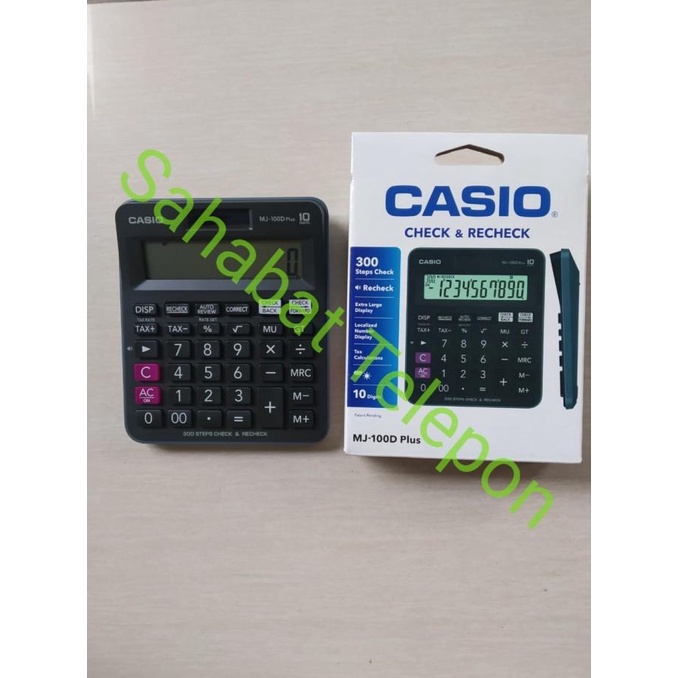 Jual Kalkulator CASIO MJ-100D PLUS ( ORIGINAL) | Shopee Indonesia