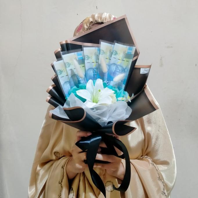 Jual Funofparty Buket Uang Kosong / Isi 5 / Buket Bunga Uang Original ...