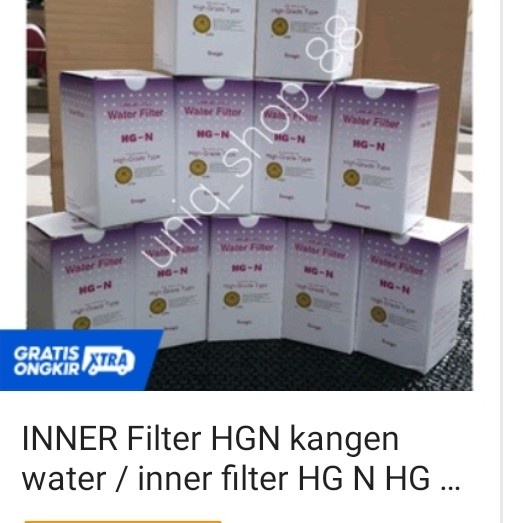 Jual FILTER HGN HG N INNER WATER FILTER ORIGINAL JAPAN | Shopee Indonesia