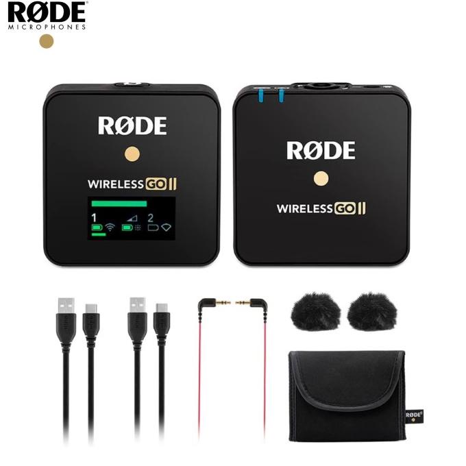 Jual Rode Wireless Go II 2-Person Compact Digital Wireless Mic System | Shopee Indonesia
