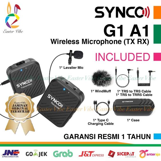Jual SYNCO WAIR G1 A1 G1-A1 ULTRACOMPACT WIRELESS MICROPHONE FOR CAMERA | Shopee Indonesia