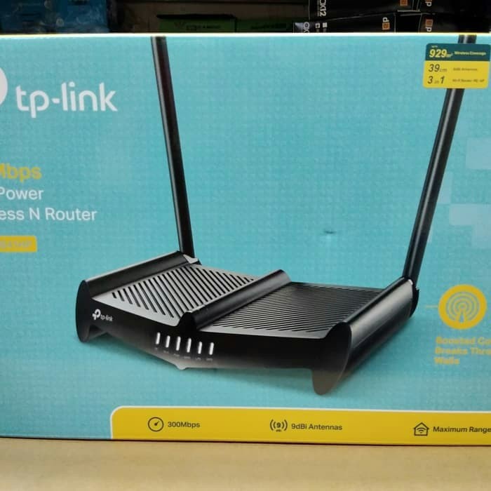 Jual TP-LINK ROUTER WIRELESS TL WR 841HP 300Mbps 9DBI HIGH POWER ...