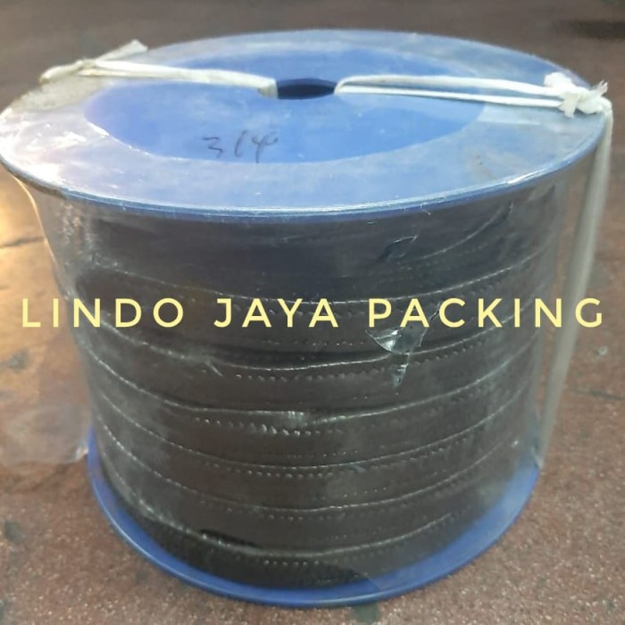 Jual GLAND PACKING PTFE + GRAPHITE 3/8 ( GFO 10 MM X 10 MM GULUNGAN 5KG ...