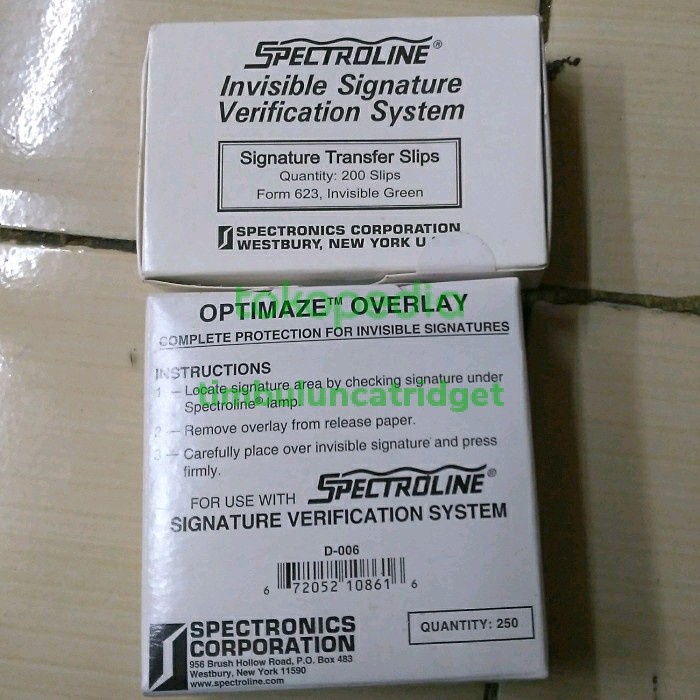 Jual SPECTROLINE OVERLAY (1SET) | Shopee Indonesia