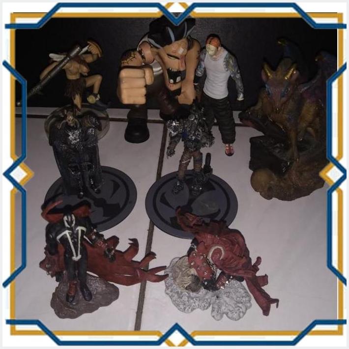 Jual [FBK] MINI FIGURE SET (ONE PIECE + SPAWN + JASON VOORHEES + PUNK ...