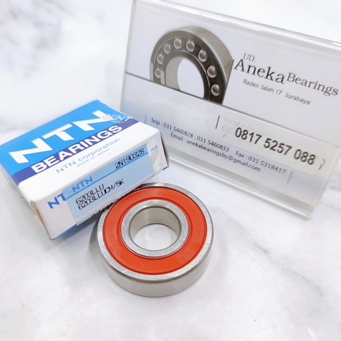 Jual Bearing 6203 Llu Ntn Asli 2Rs Ll Laker Pintu Motor 17X40X12 Star | Shopee Indonesia
