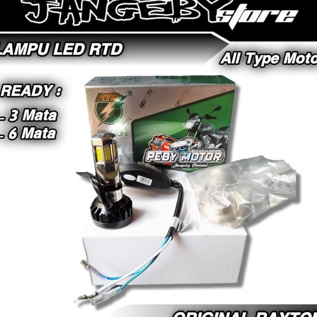 Jual Lampu Led Rtd All Type Motor Ready 3 Mata Dan 6 Mata Original ...