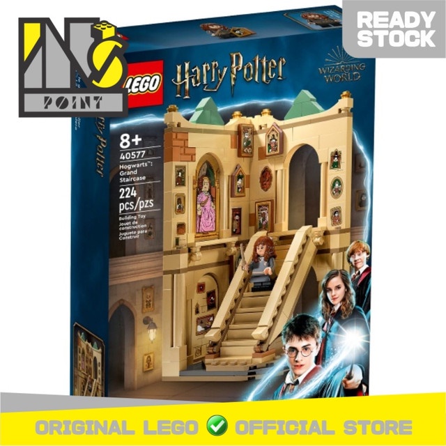 Jual LEGO 40577 - Harry Potter - Hogwarts: Grand Staircase | Shopee ...