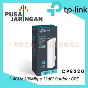 Jual TP-Link CPE220 2.4GHz 300Mbps 12dBi Outdoor CPE | Shopee Indonesia
