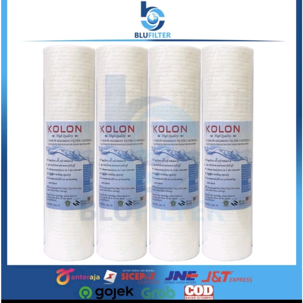 Jual SPUN SEDIMEN PP FILTER AIR CARTRIDGE SARINGAN AIR BUSA FILTER ...