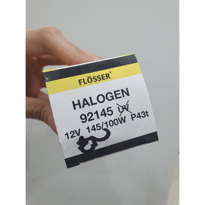 Jual Bohlam Halogen Flosser H4 145/100W Original Lampu Mobil Xenon Star ...