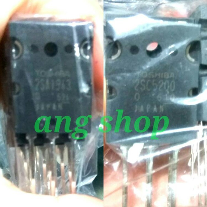 Jual A1943 C5200 Transistor Toshiba Tr C5200 A1943 Per Set Star ...