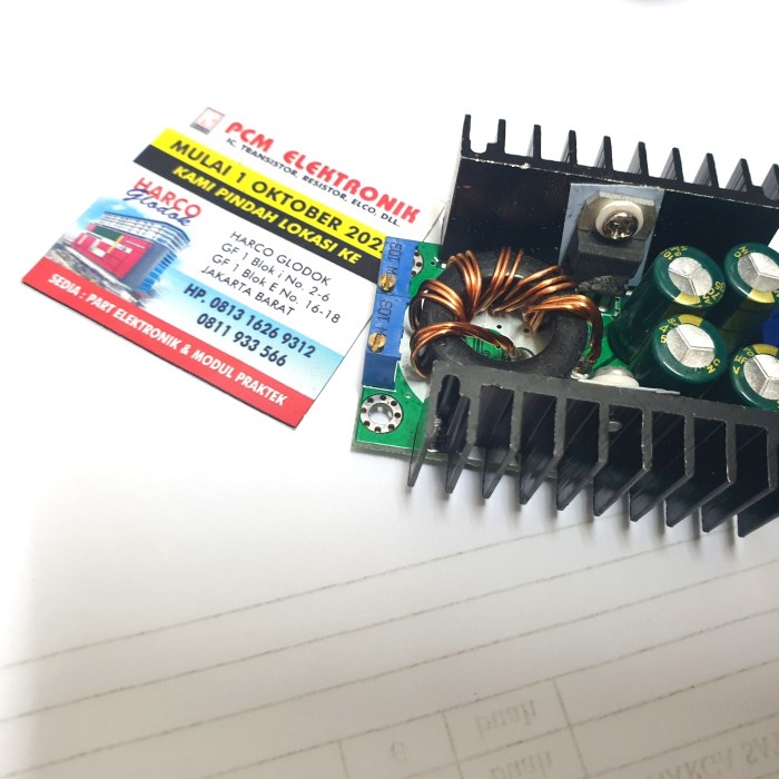 Jual Modul Stepdown Step Down Buck Convrter 10A 300 Watt Constan ...