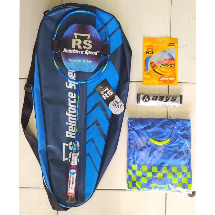 Jual Jual!! Raket Badminton RS ISO POWER 333 - Paket Lengkap siap pakai ...
