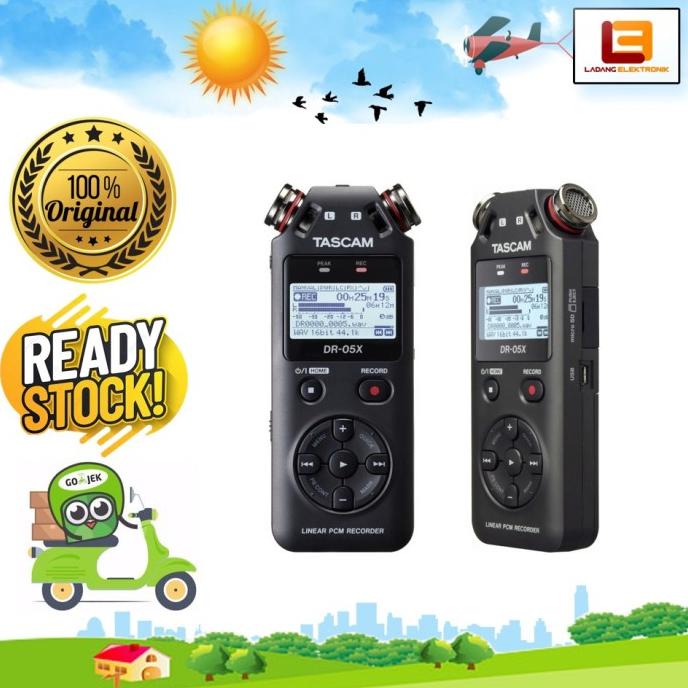 Jual Tascam DR-05X Stereo Handheld Digital Audio Recorder | Shopee Indonesia