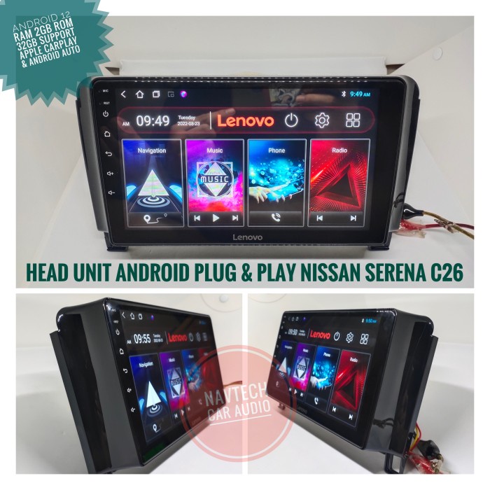 Jual For Sale Head Unit Android 9 Inch Nissan Serena C26 Brand Lenovo ...