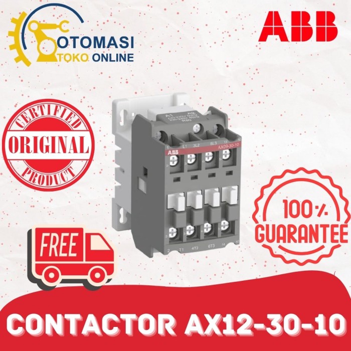 Jual [New] Abb Contactor Ax12-30-10 220-230V50Hz/230-240V60Hz ...