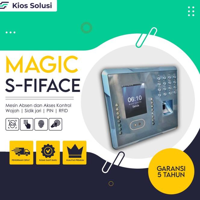 Jual Mesin Absen | Akses Kontrol | Wajah | Rfid | Sidik Jari Magic S ...