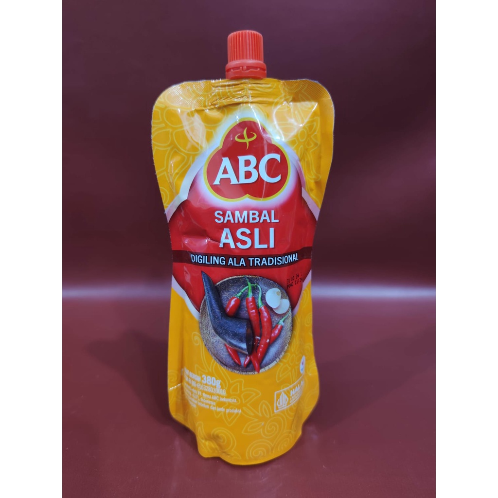 Jual ABC Sambal Asli Pouch 380ml | Shopee Indonesia