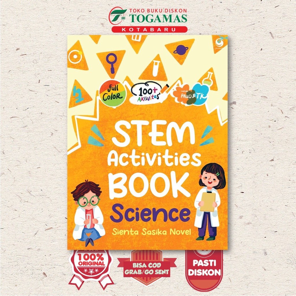 Jual Stem Activitas Book: Science - Sienta Sasika Novel | Shopee Indonesia