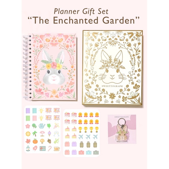 Jual Planner Gift Set (Undated Planner, Gift Box, Stickers, Keychain ...