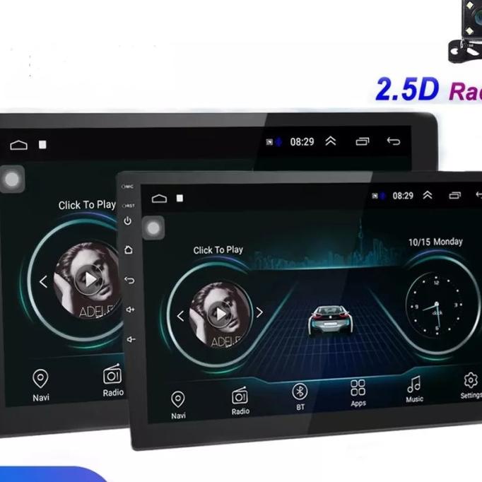 Jual Head Unit Android 9 Inch 2Din Universal 2Gb/16Gb Split Screen Ips ...