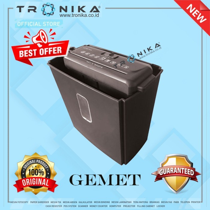 Jual MESIN PENGHANCUR KERTAS GEMET 60A ORIGINAL GARANSI RESMI | Shopee ...
