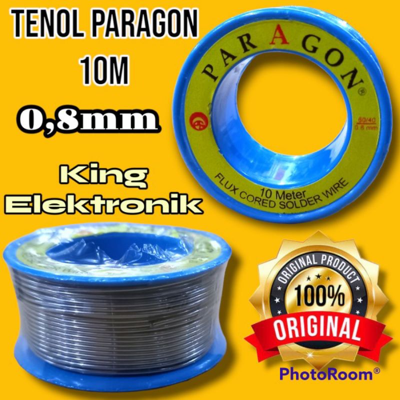 Jual TENOL TIMAH SOLDER PARAGON 10METER ORIGINAL | Shopee Indonesia