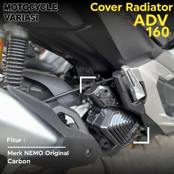Jual Harga!! Cover Radiator ADV 160 n Cover n ADV 160 Nemo | Shopee ...