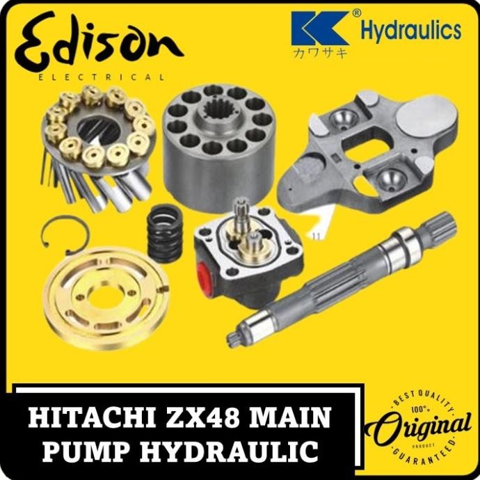 Jual Baru Hitachi Zx48 Zx-48 Main Pump Block Piston Plate Kawasaki ...