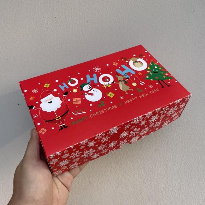 Jual New Sale Box Toples Kue Kering Cookies Polar Bear Natal Christmas ...