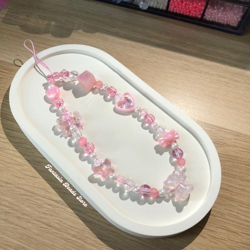 Jual Gantungan HP | Strap Phone | Charm Handphone | Pink Series ...