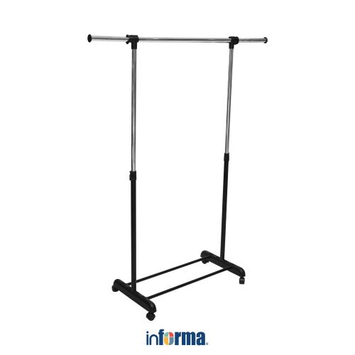 Jual Informa Gantungan Pakaian 88.5-136X43X97.5-166 cm Stand Hanger ...