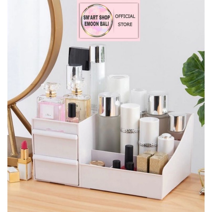 Jual Rak Sekat Meja & Laci makeup Serbaguna | Shopee Indonesia