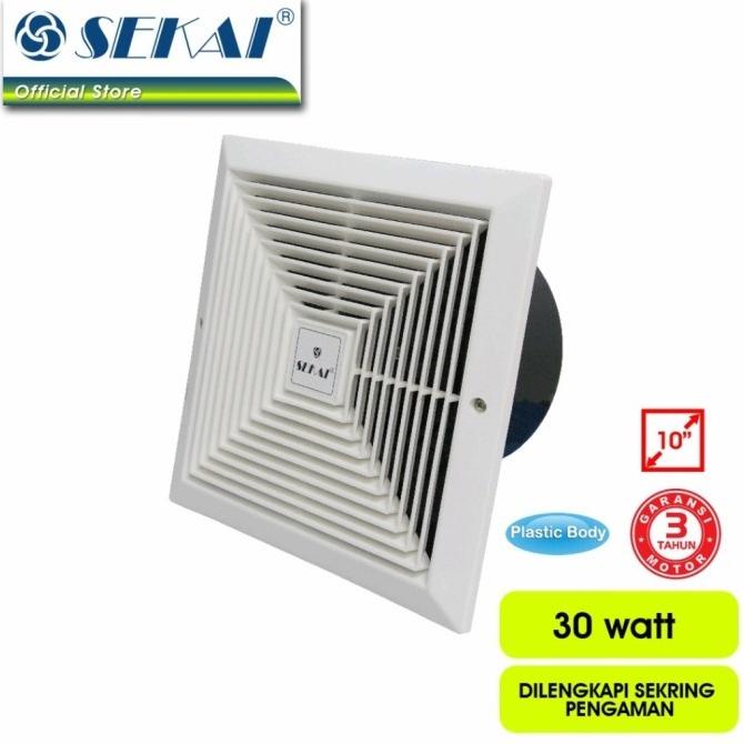 Jual Ceiling Exhaust/Hexos/Heksos Fan Plafon 10" SEKAI MVF-1091 30CM | Shopee Indonesia