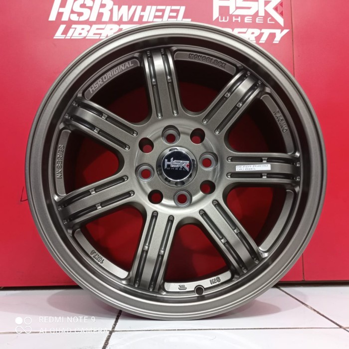 Jual Velg Mobil Ring 16 Lebar 7 Pcd 4X100 4X114,3 Et42 Smbrz Velg Hsr Siak Star | Shopee Indonesia