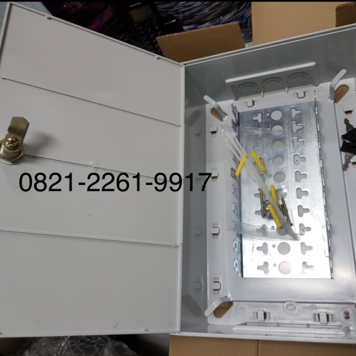 Jual Promo Box Mdf Fiber 100 Pair Box Telepon Fiber 100P Box Mdf ...