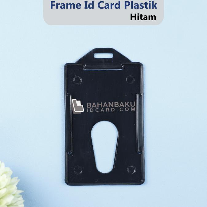 Jual Frame Casing Tempat ID Card Holder Plastik Mika Portrait | Shopee ...