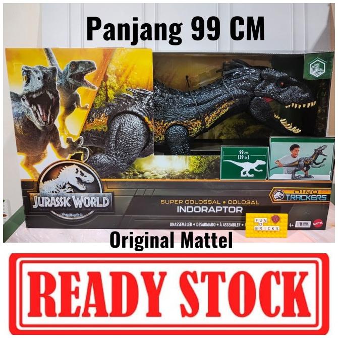 Jual Mattel Jurassic World Super Colossal Indoraptor | Shopee Indonesia