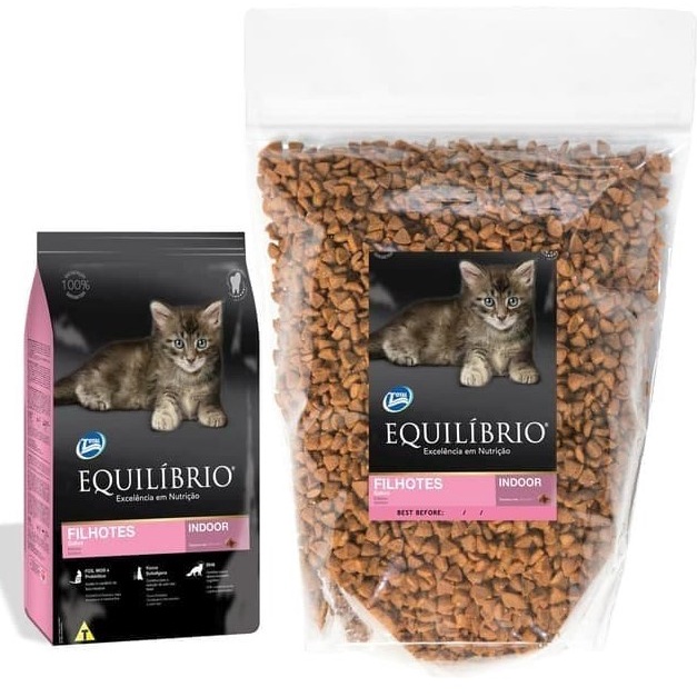 Jual Equilibrio Cat Food Kitten Repack 1 Kg - Makanan Kucing | Shopee ...