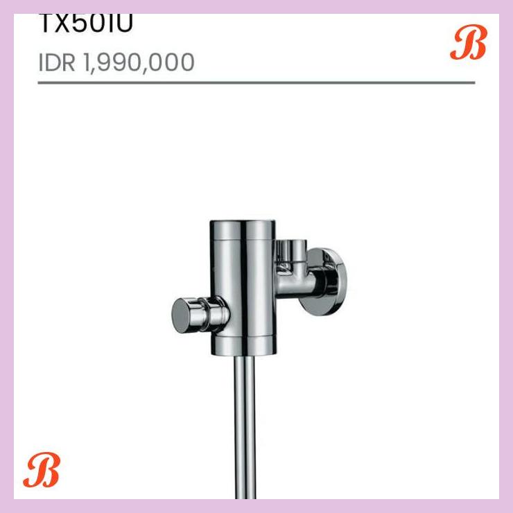 Jual KRAN PUSH URINAL TOTO TX501U | TX 501 U (BARU) | UBC | Shopee ...