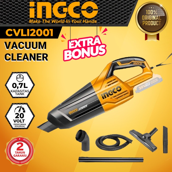 Jual Mesin Vacum Penyedot Debu Cordless Vacuum Cleaner INGCO CVLI2001 0 ...