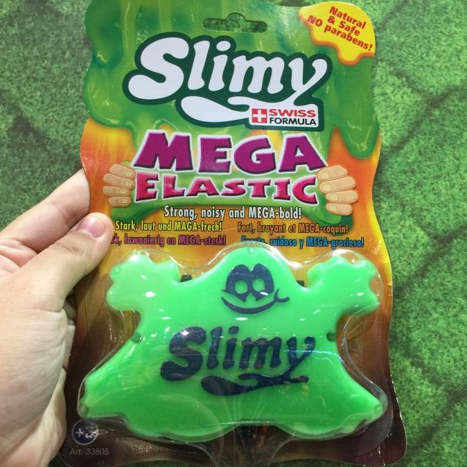 Jual Slimy Swiss Slime Mega Elastic Strong, Noisy and Mega Bold ( 3 ...