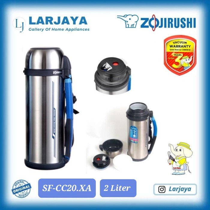 Jual Termos 2 Liter Sf-Cc20 Vacuum Bottle 2 Liter | Shopee Indonesia