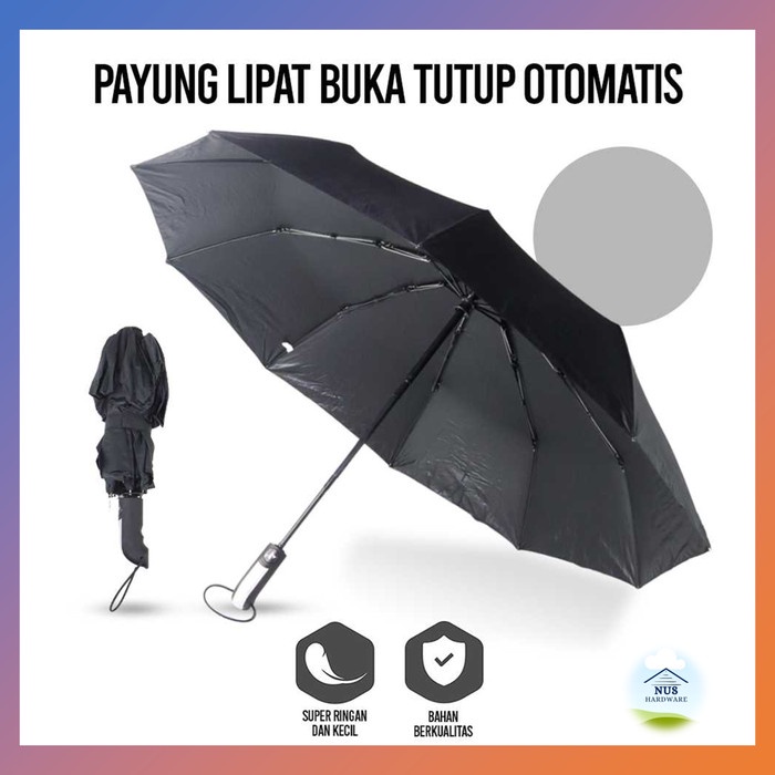 Jual PAYUNG LIPAT BUKA TUTUP OTOMATIS PAYUNG LIPAT MINI PORTABLE RINGAN ...